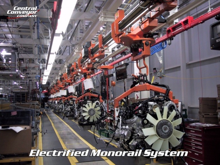 Electrified Monorail System - Central Conveyor