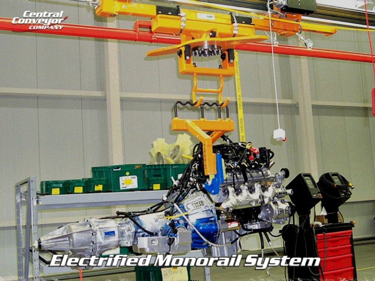 Electrified Monorail System - Central Conveyor